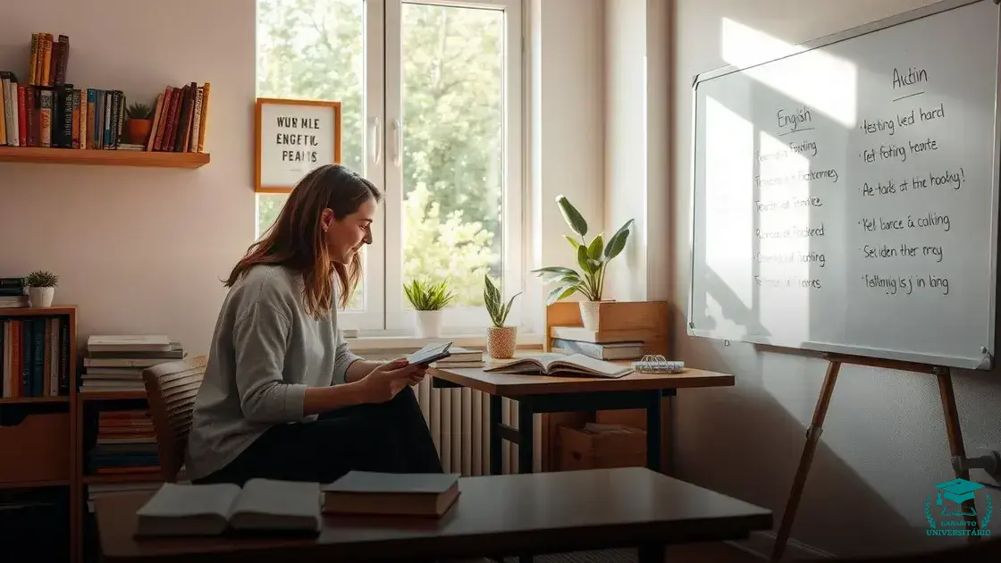 Aula particular de inglês: como acelerar seu aprendizado?